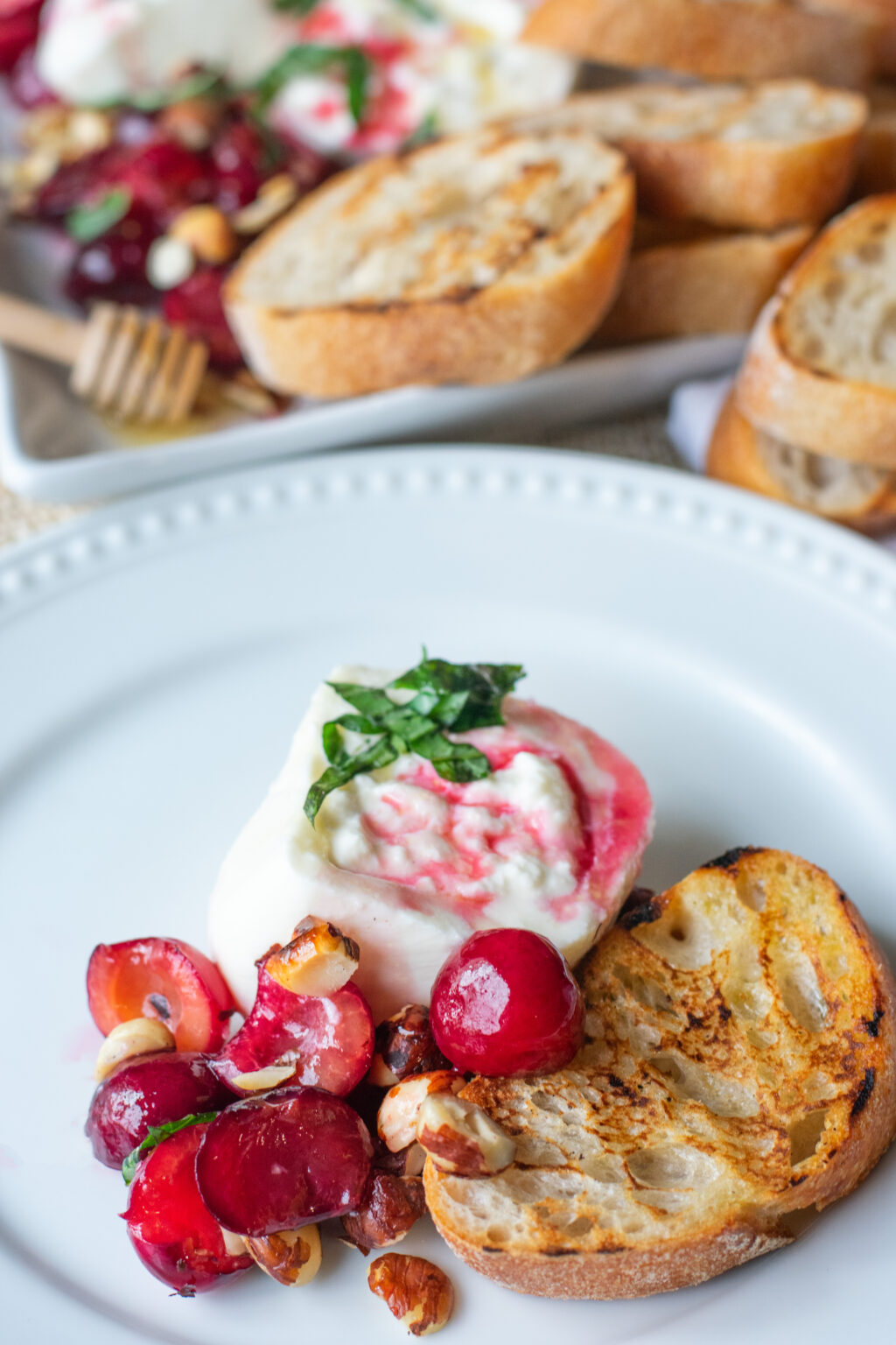 Burrata Appetizer with Roasted Cherries – Sweet, Savory & Stunning ...